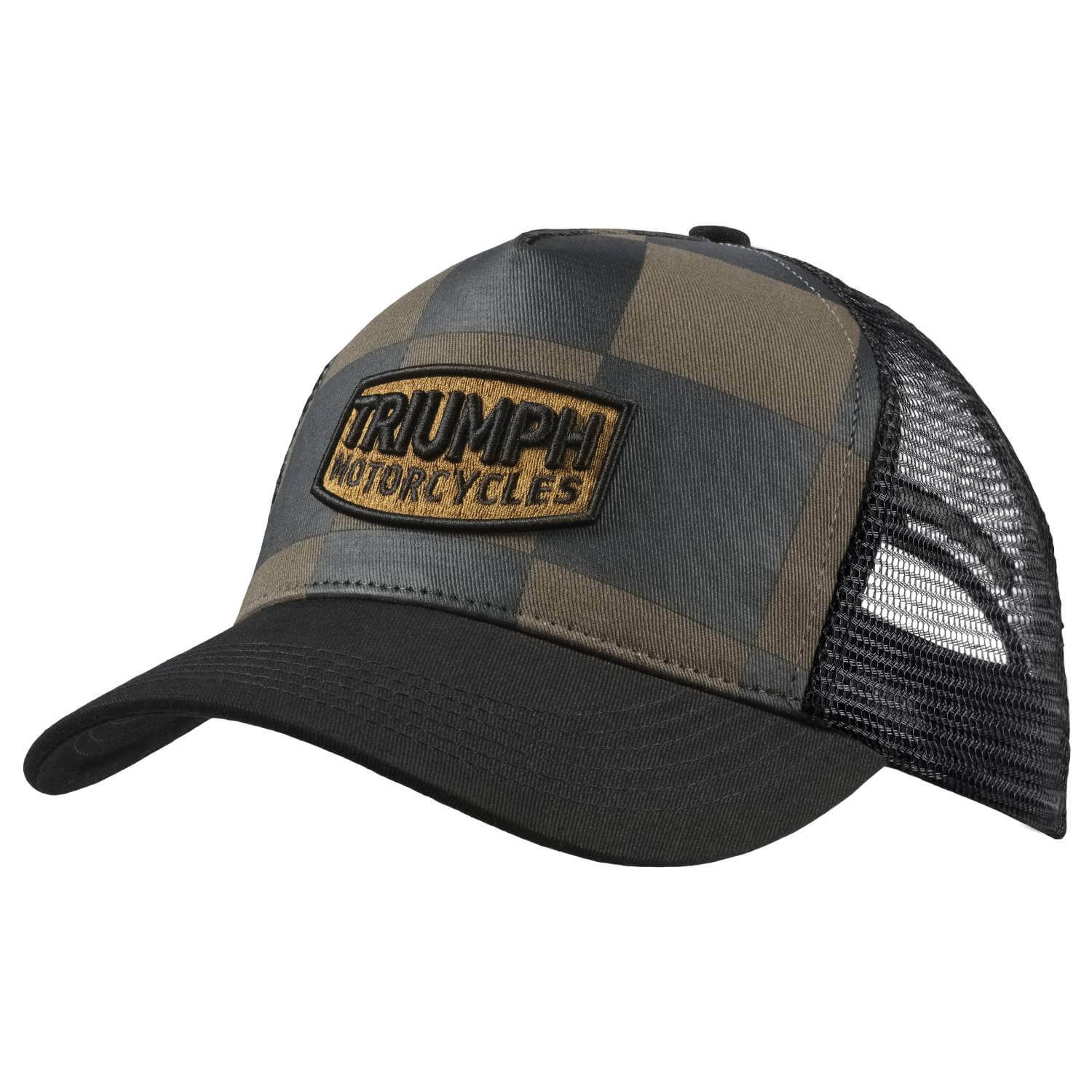 Triumph Pritchard Trucker Cap Black Iron | Triumph Direct