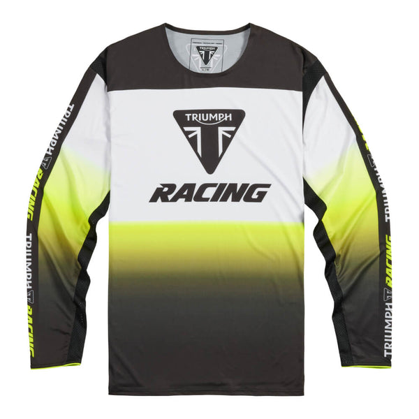 Triumph Racing Incline Jersey Fluro / Black / White | Triumph Direct