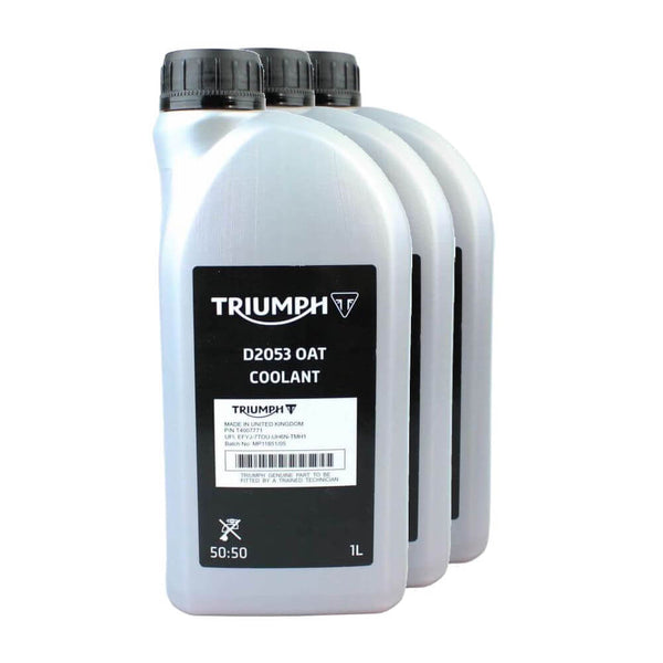 Triumph D2053 OAT Motorcycle Coolant 1L Multipack | Triumph Direct