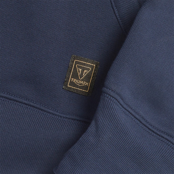 Triumph Digby Full Zip Hoodie Navy / Bone | Triumph Direct