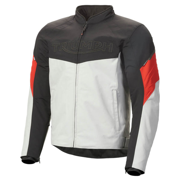 Triumph Triple Roadster Jacket Black / Grey / Red | Triumph Direct