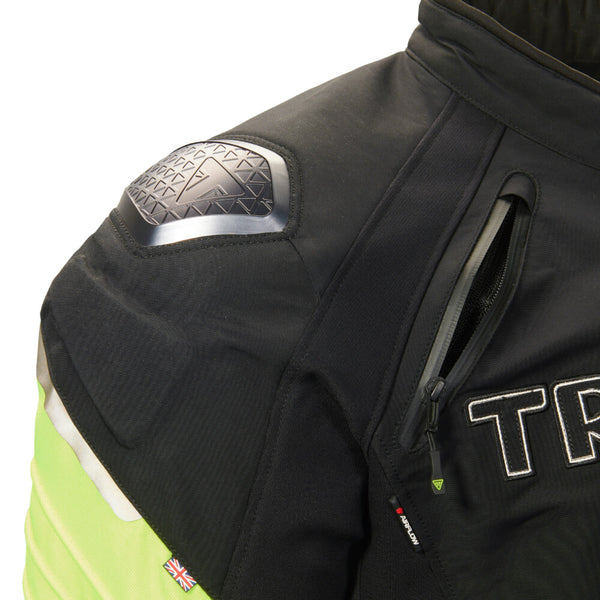 Triumph Triple Sports TriTech Jacket Black / Fluro | Triumph Direct