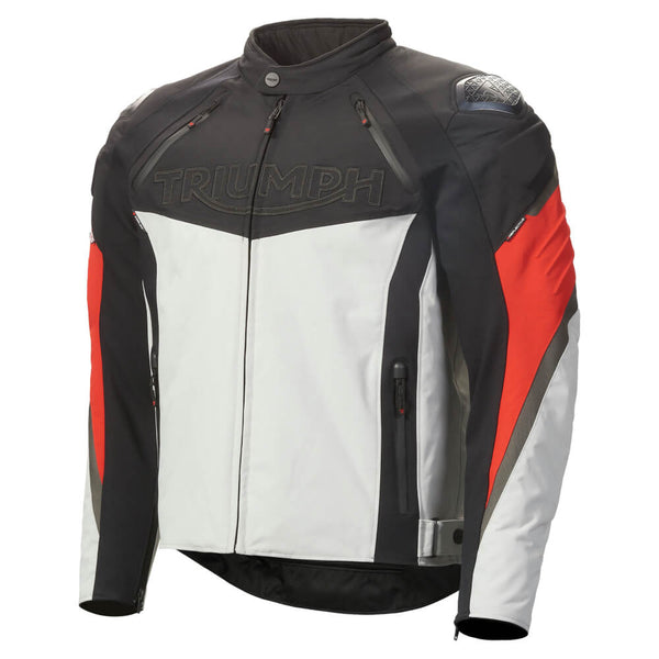 Triumph Triple Sports TriTech Jacket Black / Grey / Red | Triumph Direct
