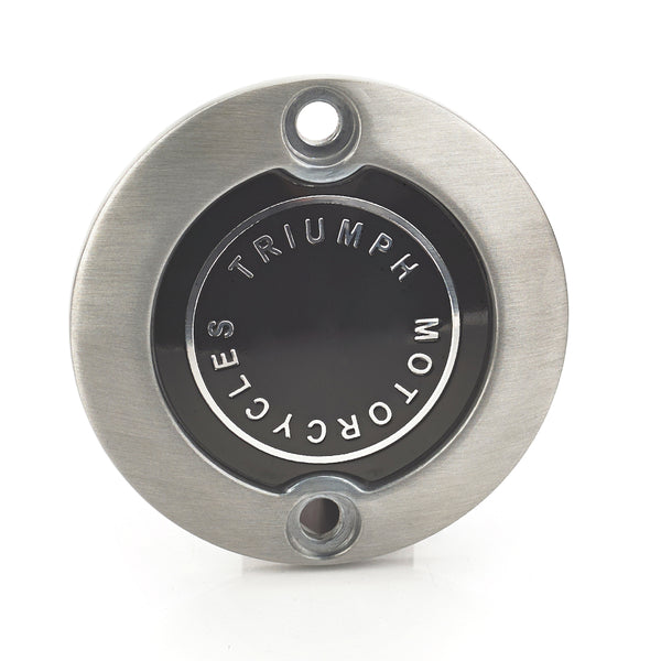 Triumph Brushed ACG Badge A9610264 | Triumph Direct