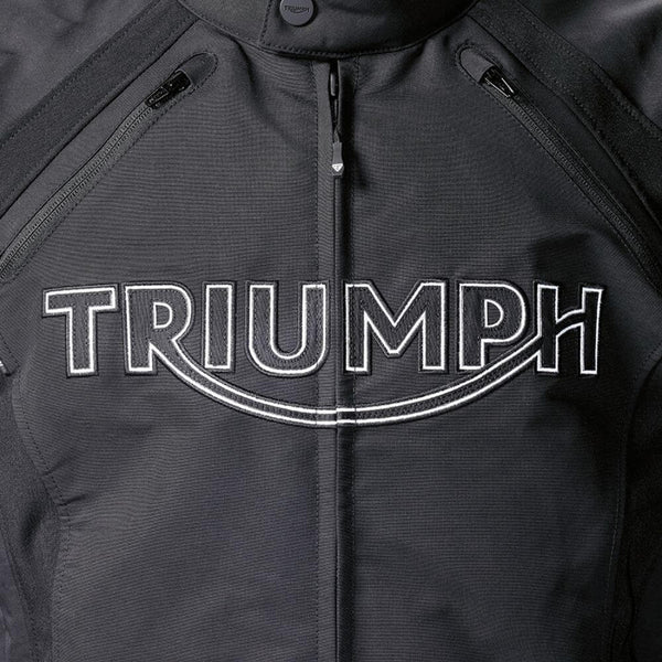 Triumph Triple Sports Tritech Jacket Black / Gunmetal | Triumph Direct