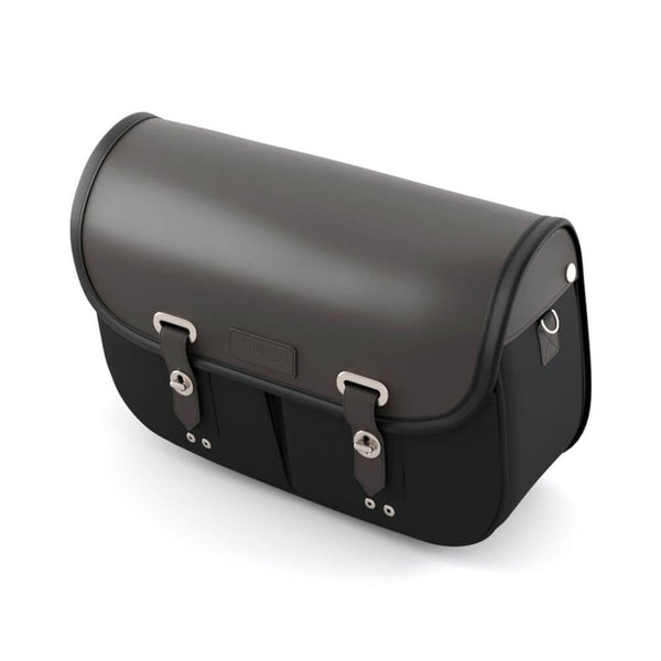 Triumph Waxed Cotton Pannier LHS Black A9518291 | Triumph Direct