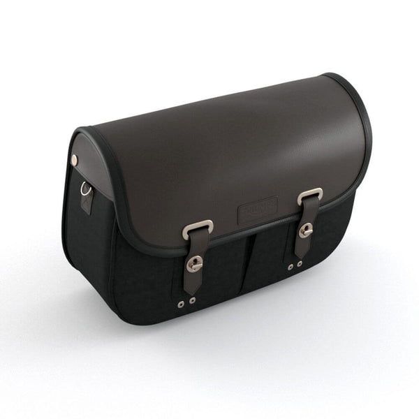 Triumph Waxed Cotton Pannier RHS Black A9518290 | Triumph Direct